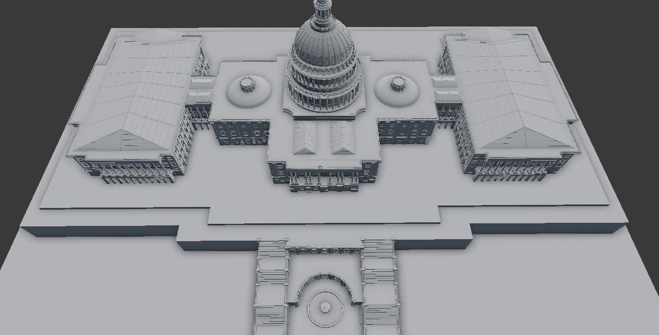 Capitol building 3D model | CGTrader