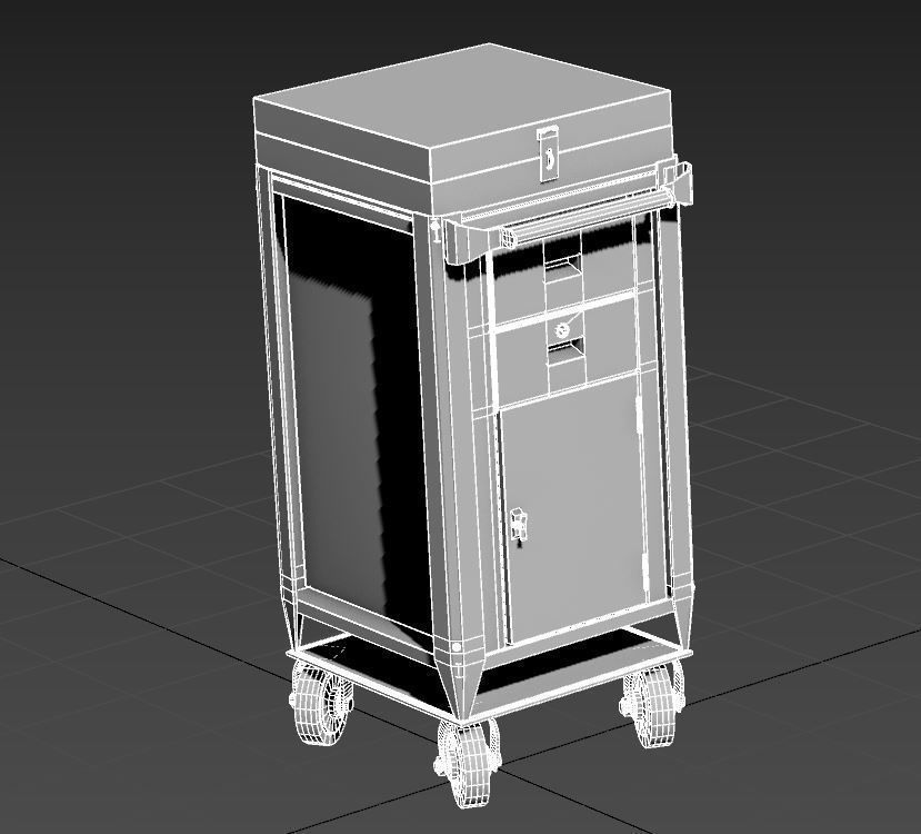 3D model Mechanic Tool Box VR / AR / low-poly | CGTrader