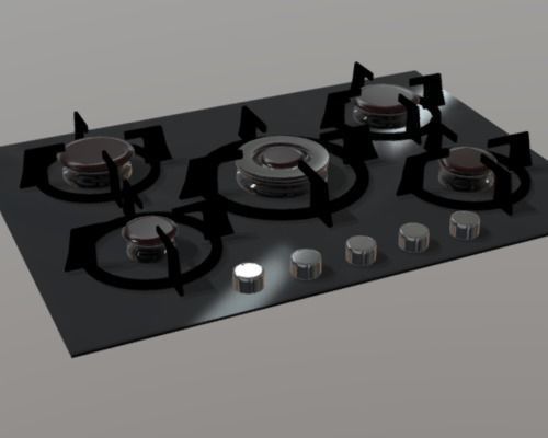 hob glass plane free 3D model | CGTrader