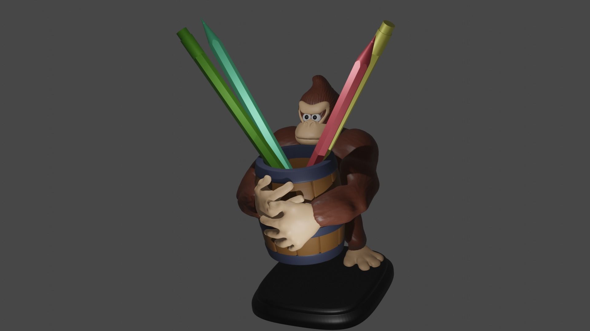 DONKEY KONG 3D model 3D printable | CGTrader