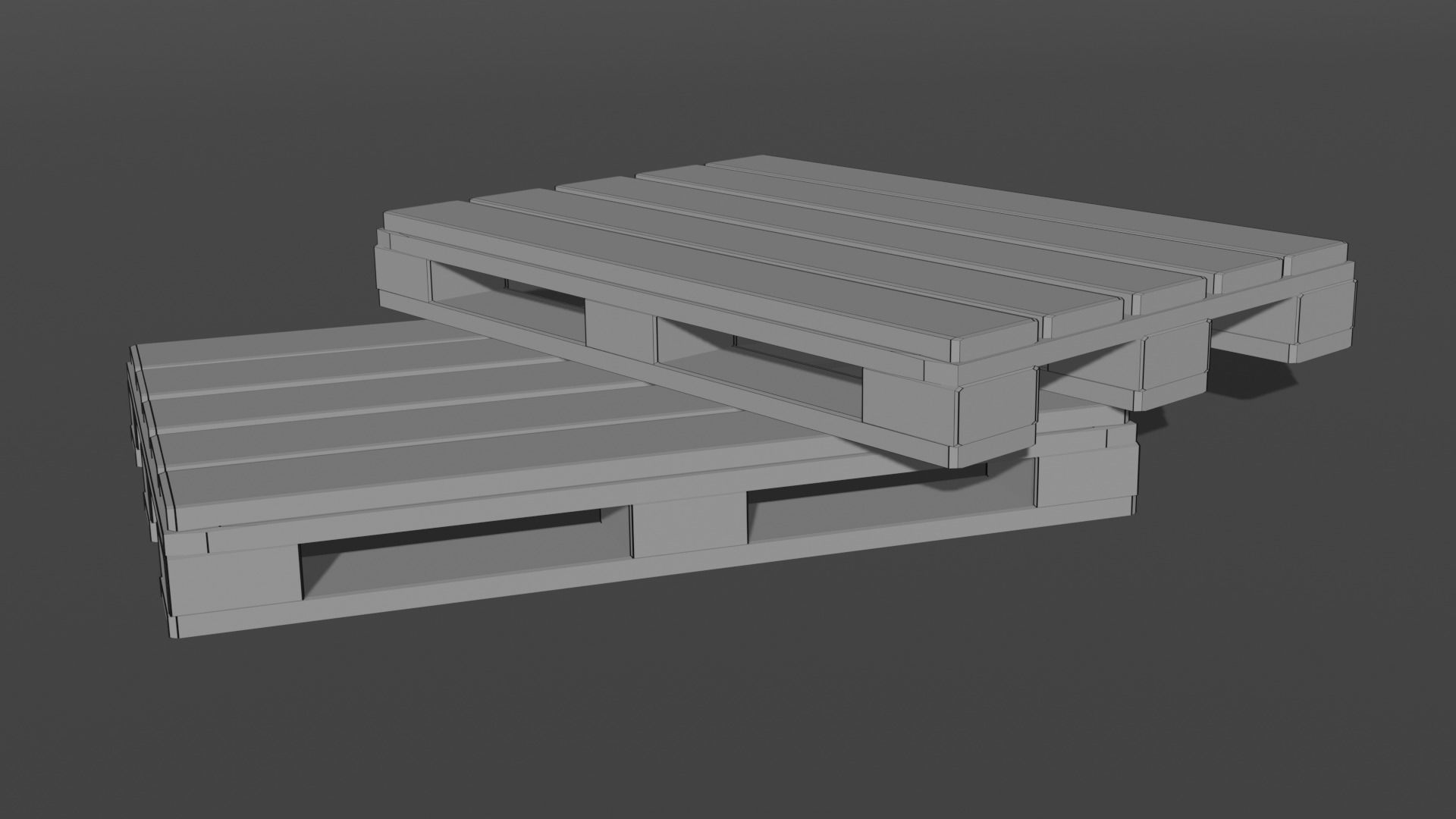 3D model Palets wooden pallets VR / AR / low-poly | CGTrader