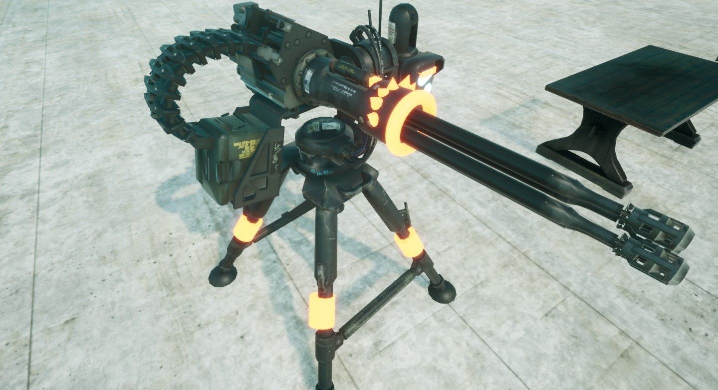 Auto Turret 3D model rigged | CGTrader