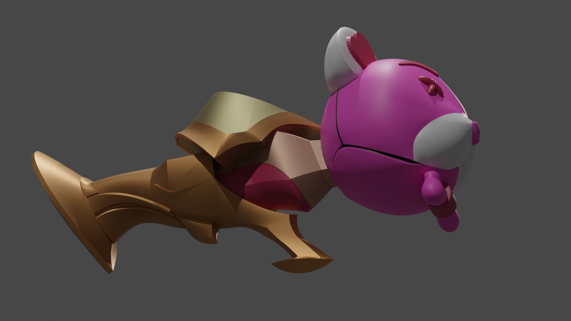 heartseeker jinx fishbones gun League of Legends for printing 3D model ...