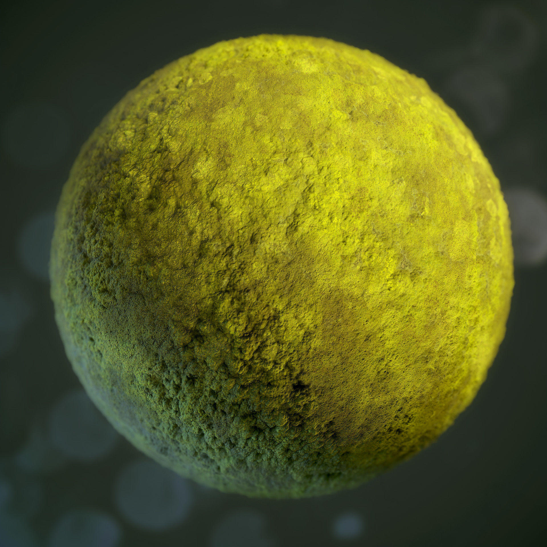 Tileable PBR Moss Texture free 3D model | CGTrader