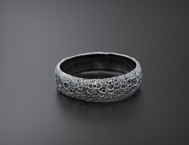 Moon Ring 3D model 3D printable | CGTrader