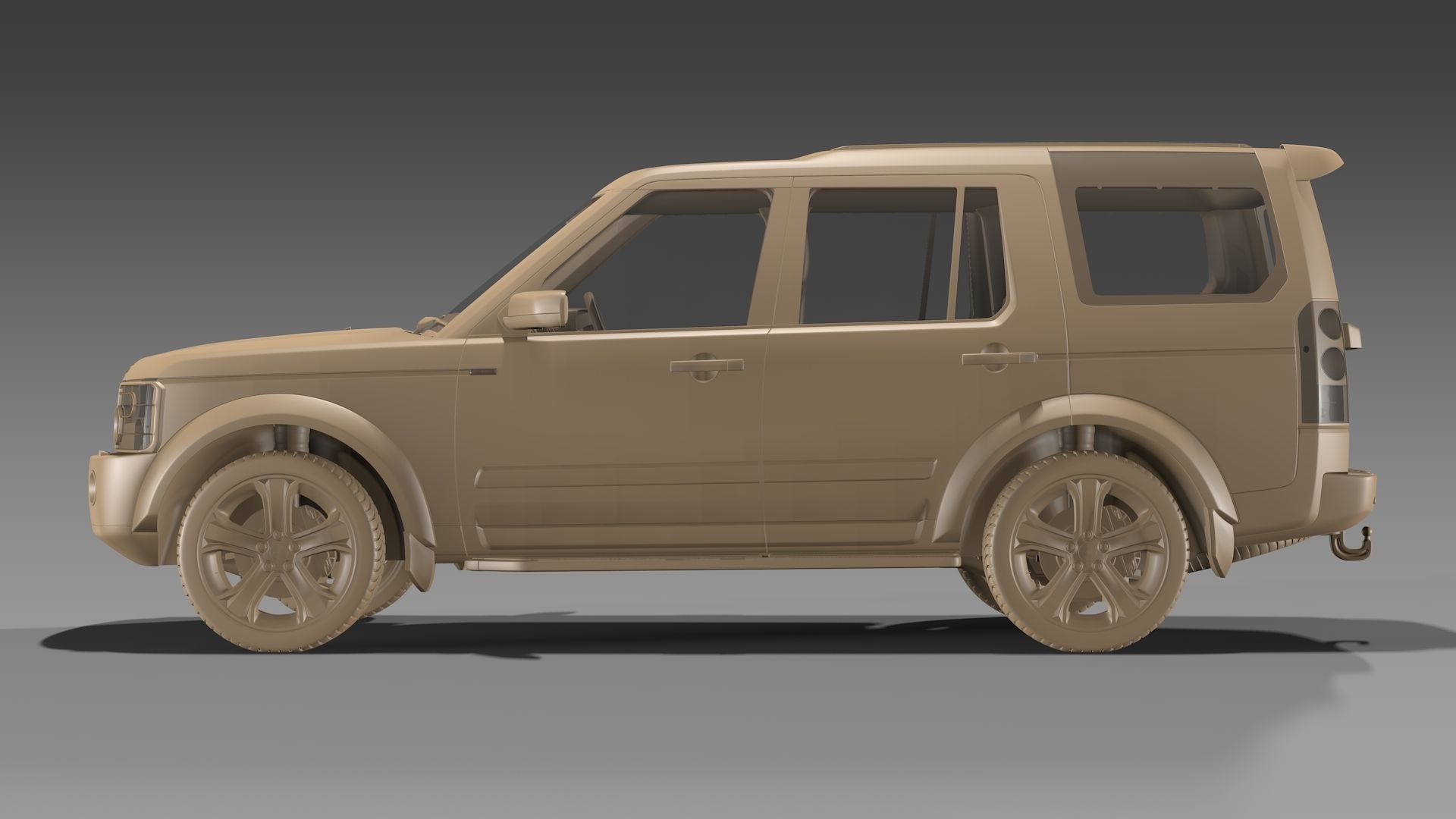 2006 Custom Land Rover Discovery 3 3D model | CGTrader