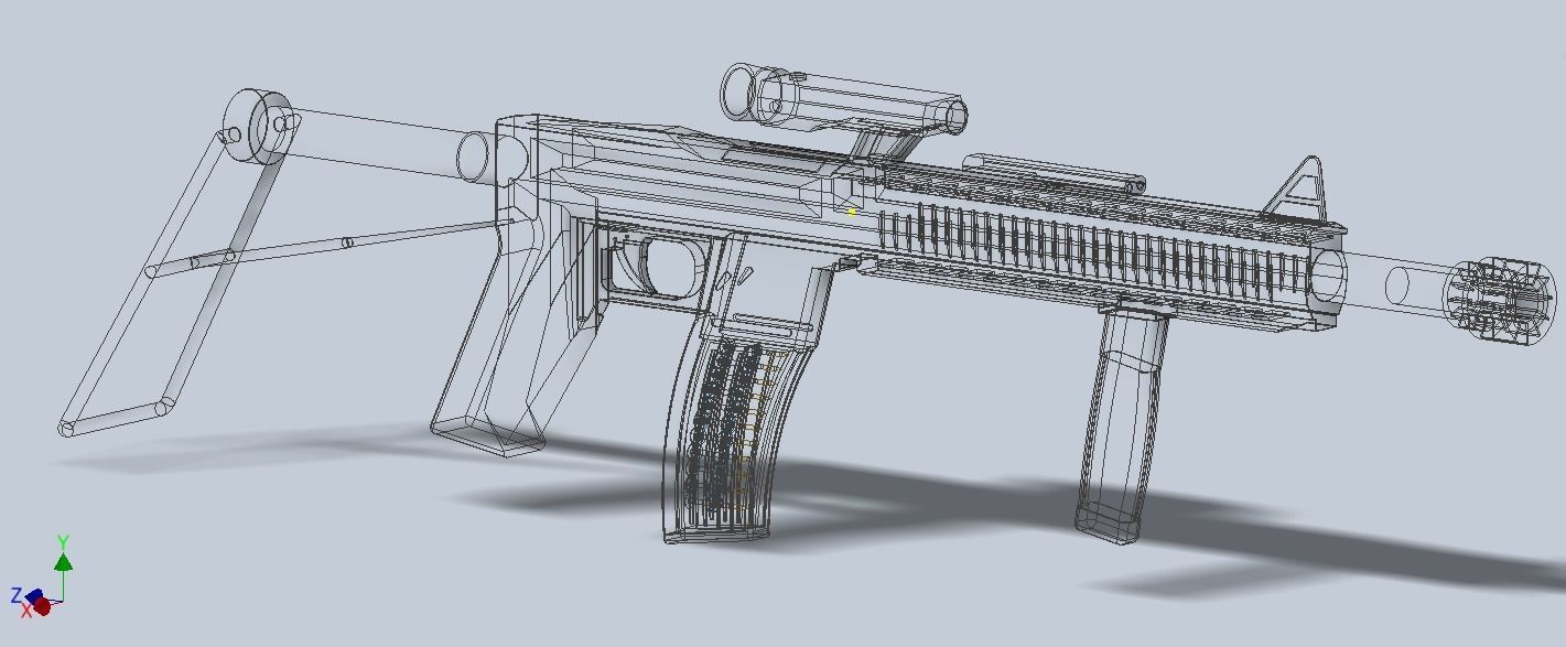 3D model machine gun 3D model | CGTrader