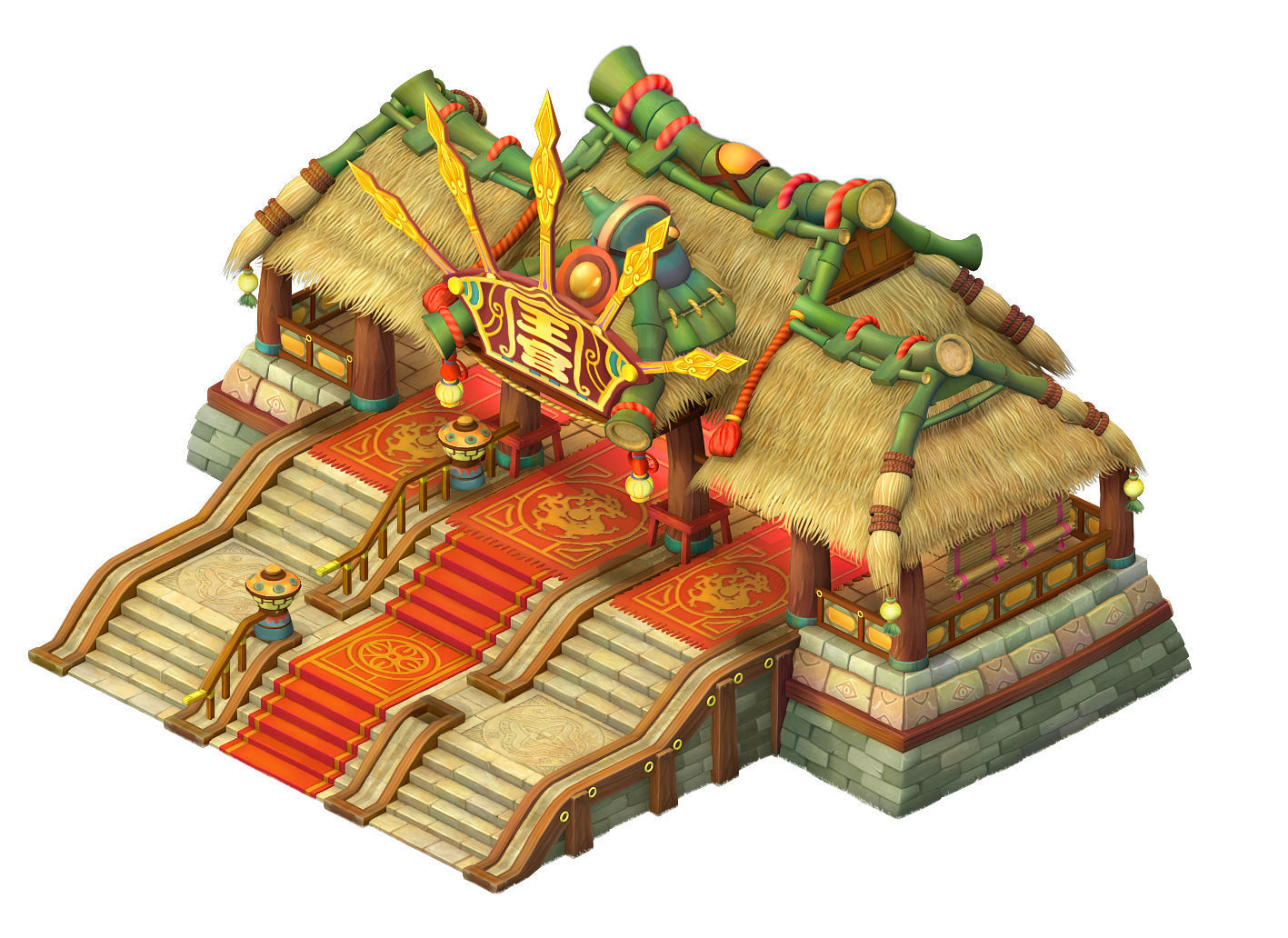 Cartoon world - main hall 3D model | CGTrader