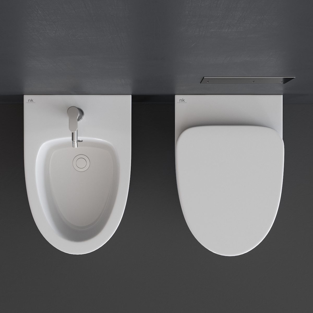 3D model Noken Hotels Wall-Hung WC VR / AR / low-poly | CGTrader