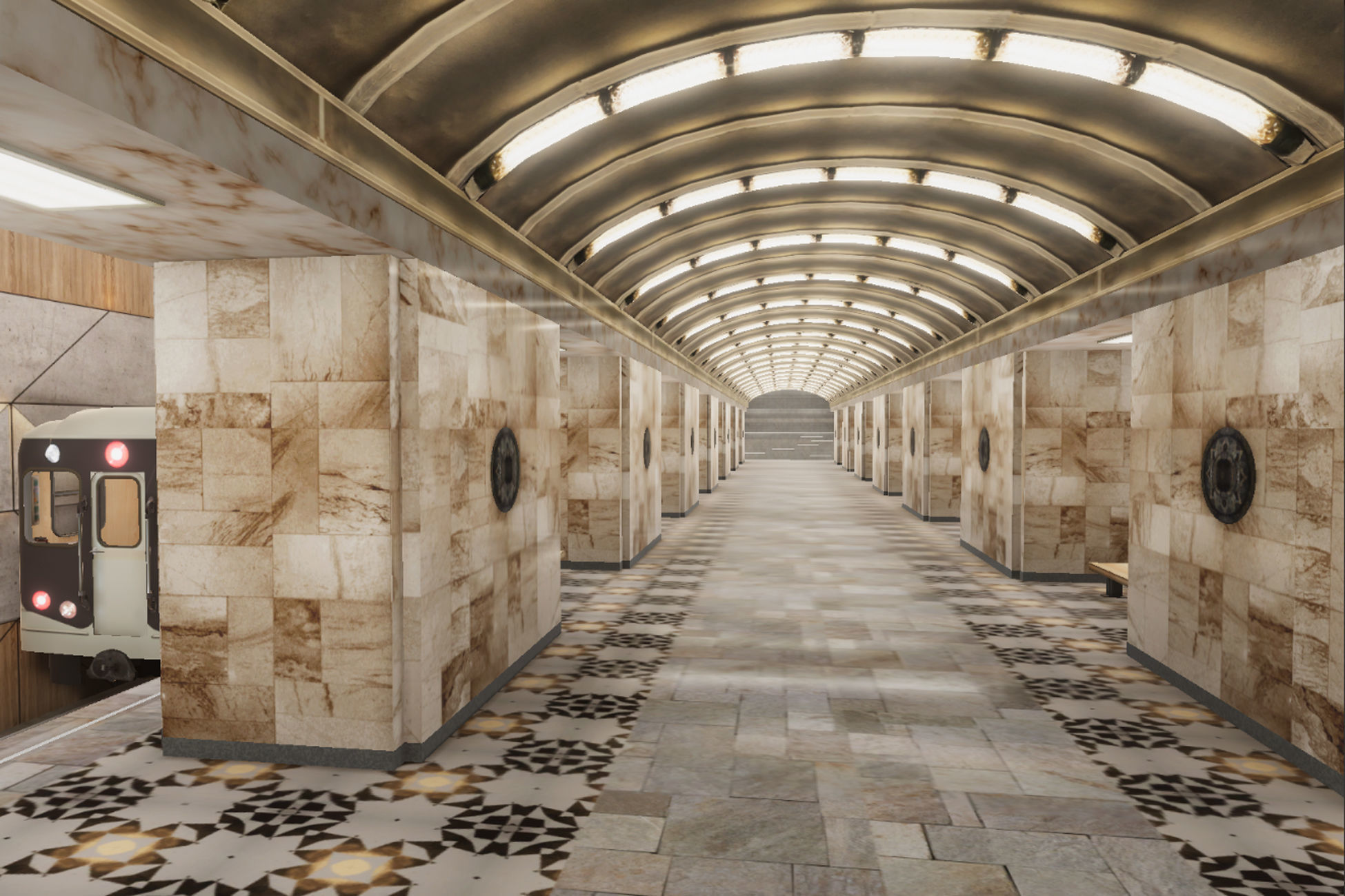 3D model Subway Station 04 VR / AR / low-poly | CGTrader