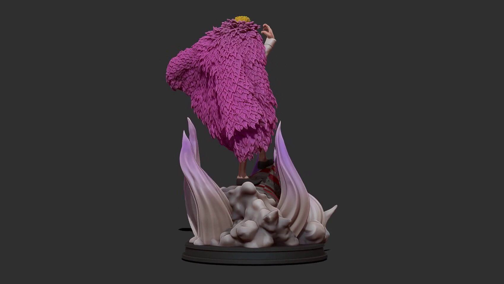 Donquixote Doflamingo 3d print statue - One Piece figurine 3D model 3D ...