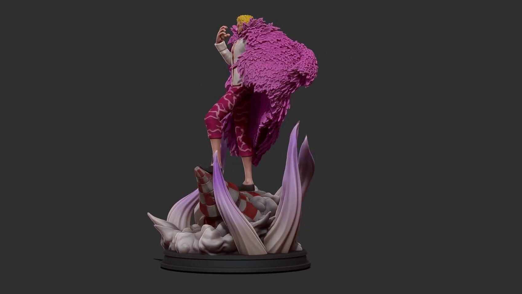 Donquixote Doflamingo 3d print statue - One Piece figurine 3D model 3D ...