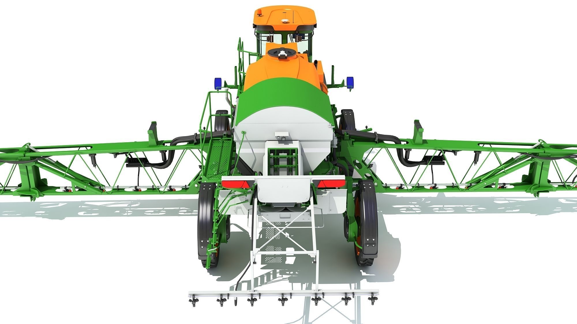 Sprayer and Spreader Machine 3D model | CGTrader
