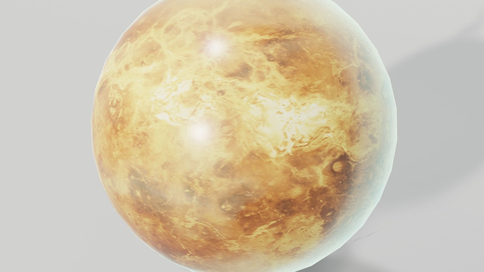 3D model Solar System Planets Globes 3D Model VR / AR / low-poly | CGTrader