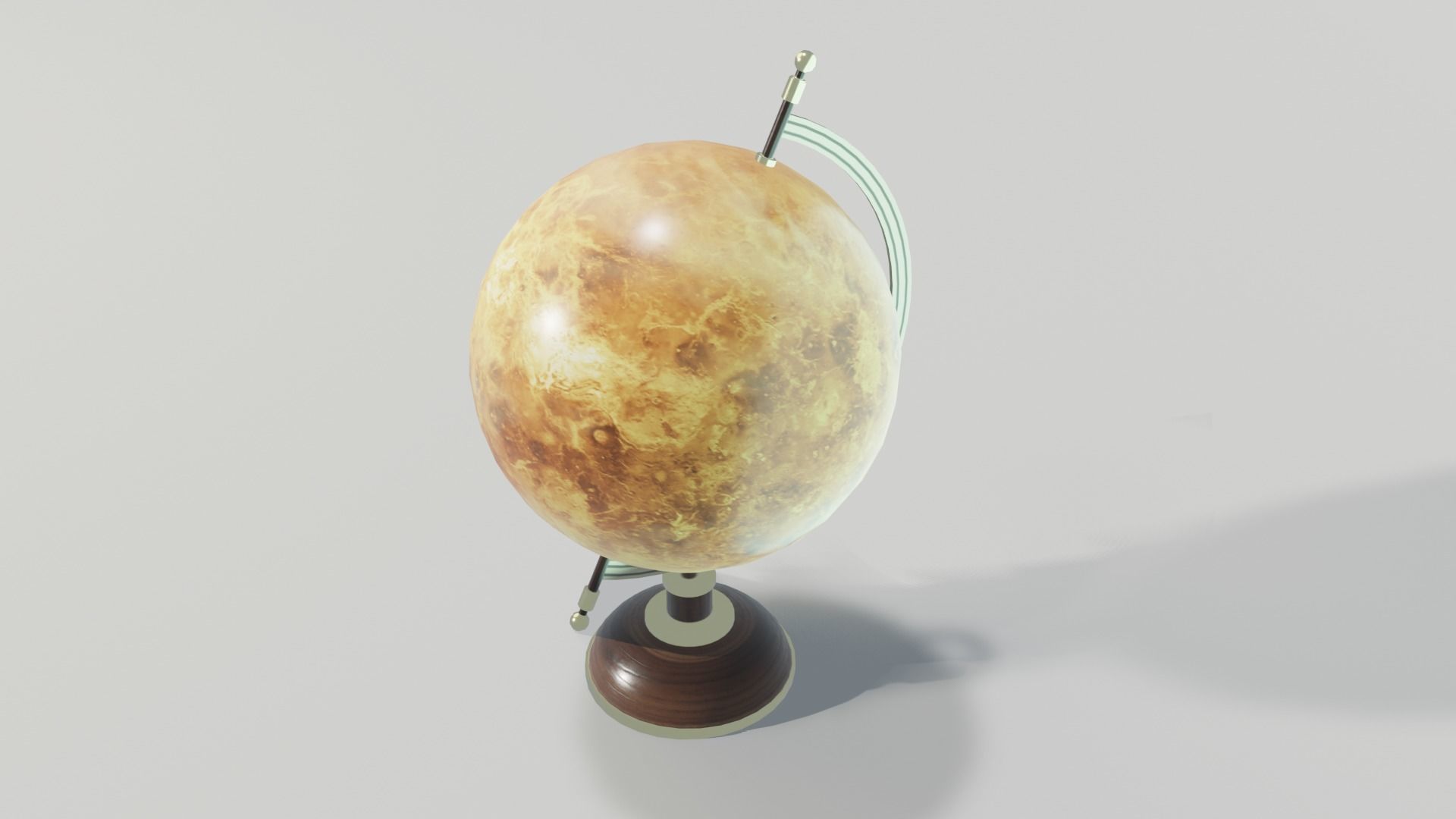 3D model Solar System Planets Globes 3D Model VR / AR / low-poly | CGTrader