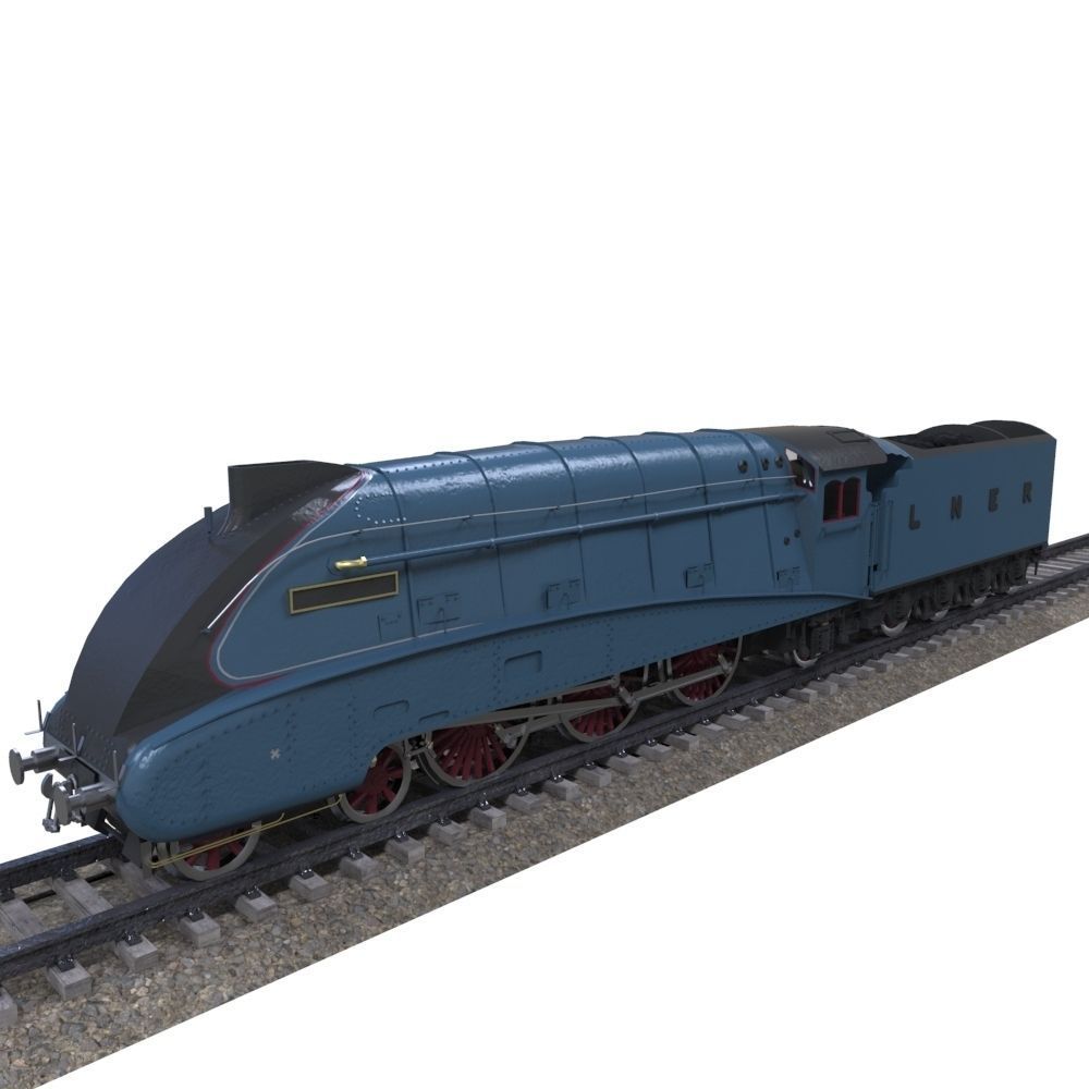 3D model Mallard Train VR / AR / low-poly | CGTrader