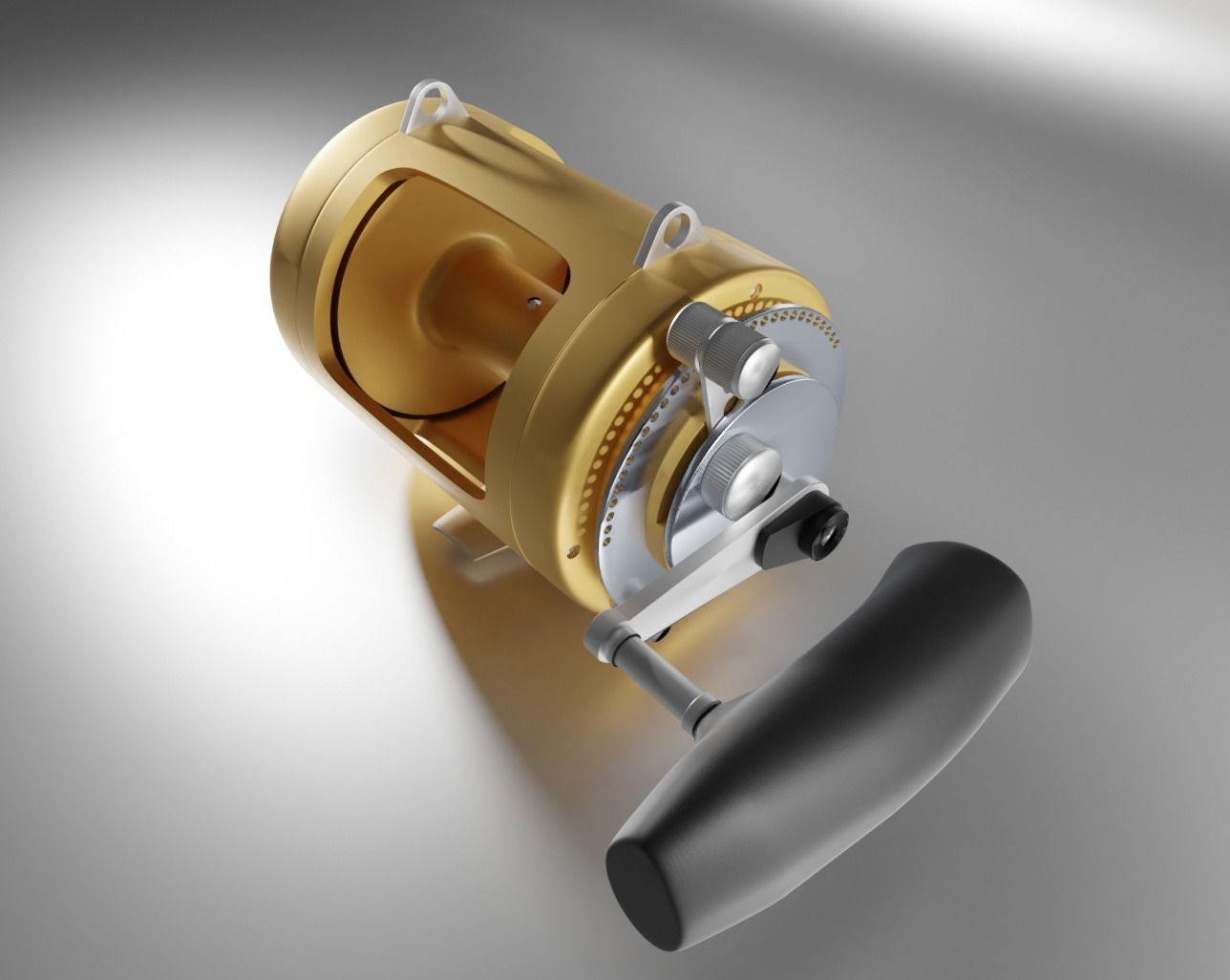 Offshore Fishing Reel 3D model | CGTrader
