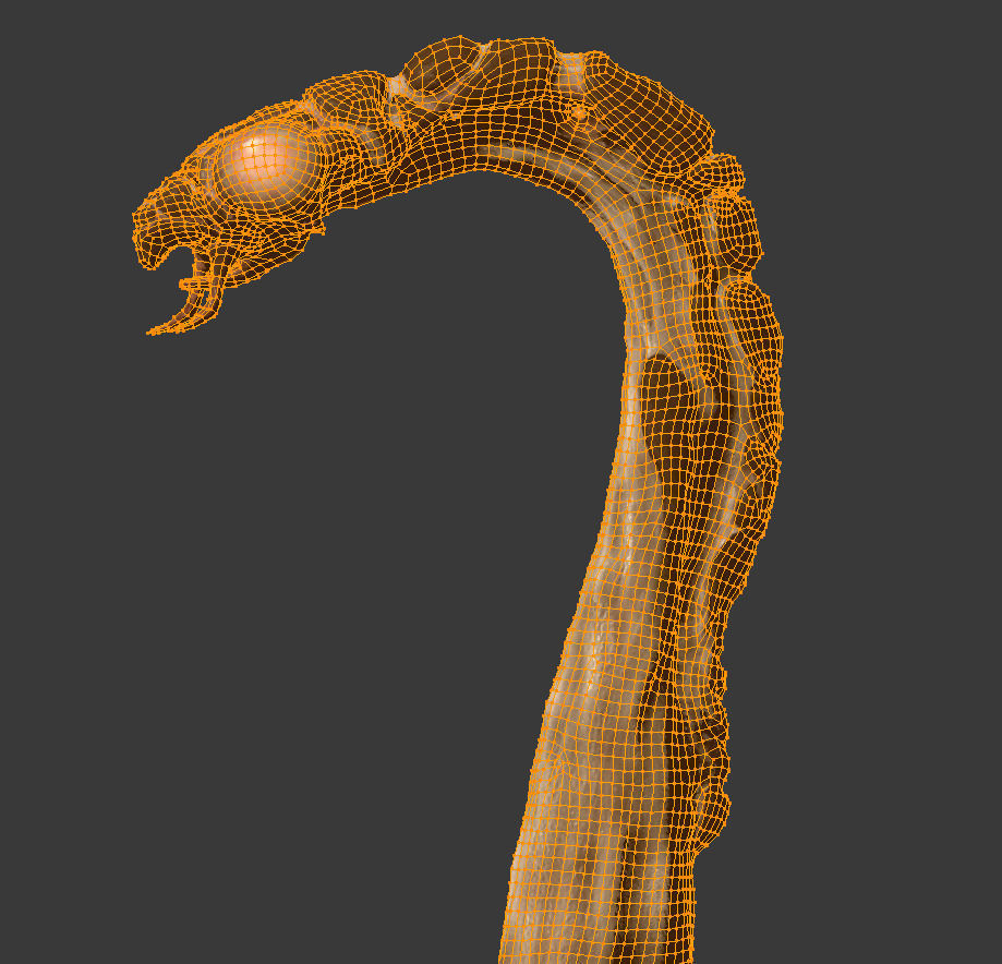 Space Worm 3D Model Game ready animated rigged .obj .3ds .fbx .blend .uasset - CGTrader.com