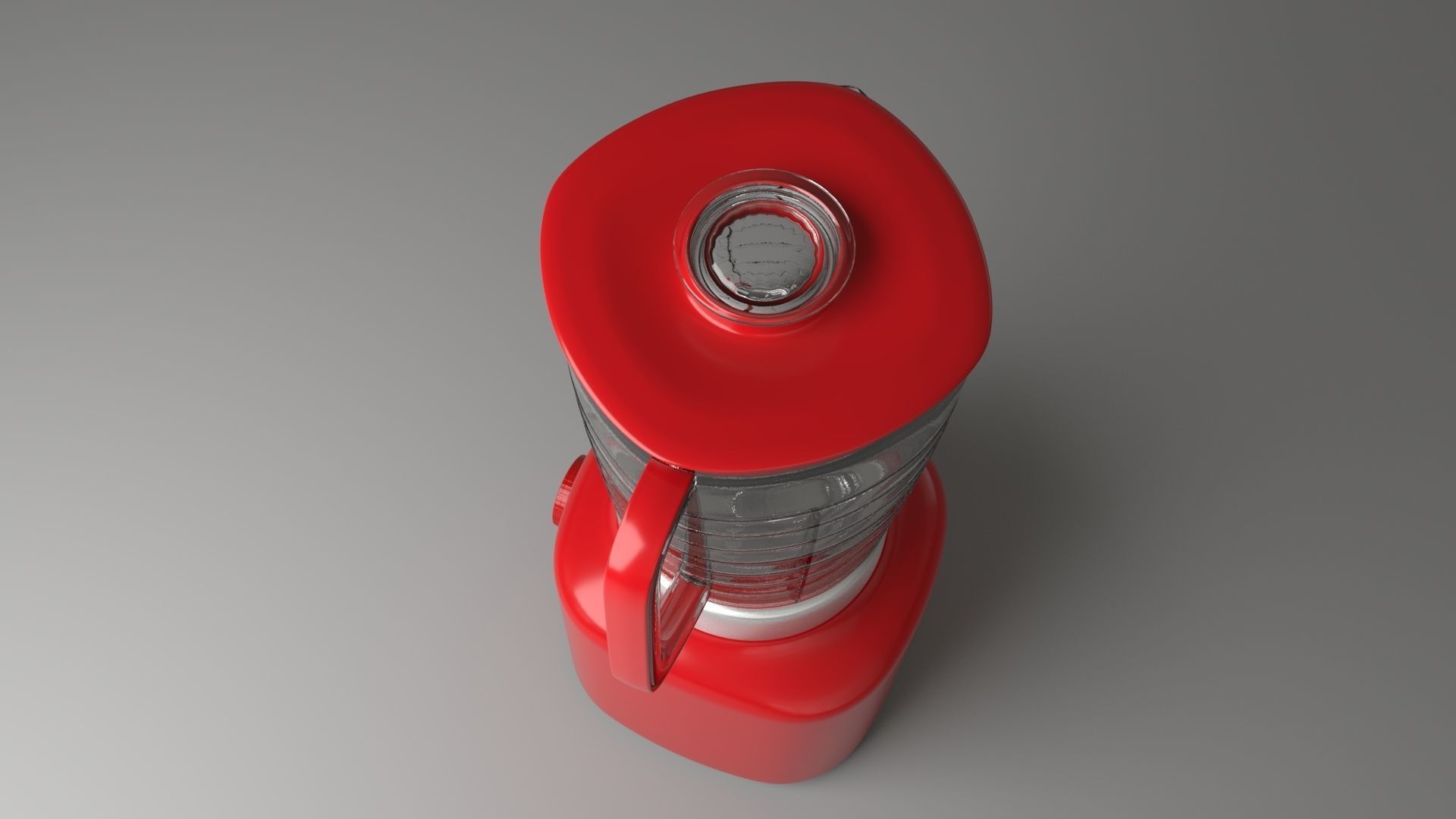 Red Generic blender 3D model | CGTrader
