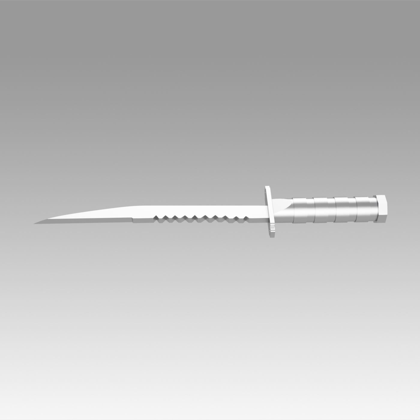 Resident Evil Biohazard Ada Wong Dagger Cosplay Weapon Prop 3D model 3D ...