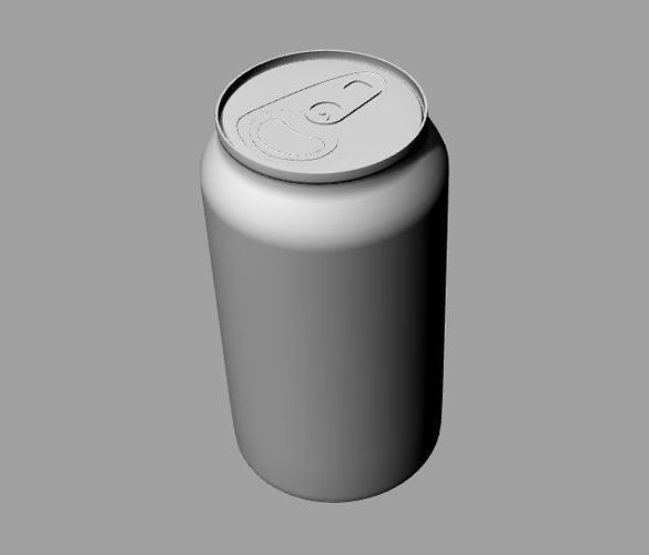 coke can free 3D model | CGTrader
