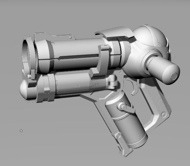 Overwatch Mei pistol 3D model | CGTrader