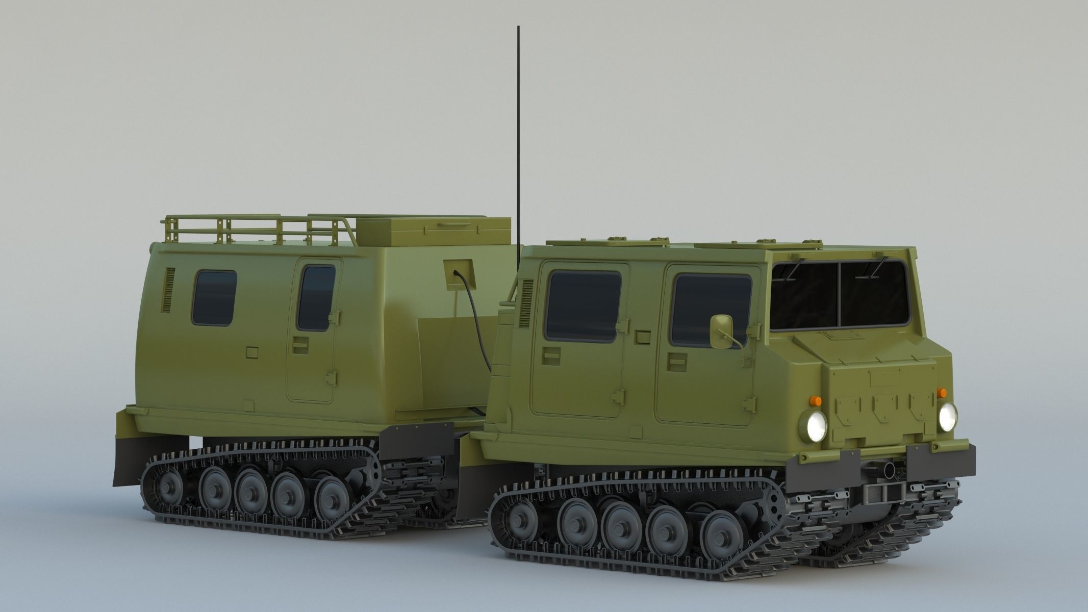 Bandvagn 206 3D model | CGTrader