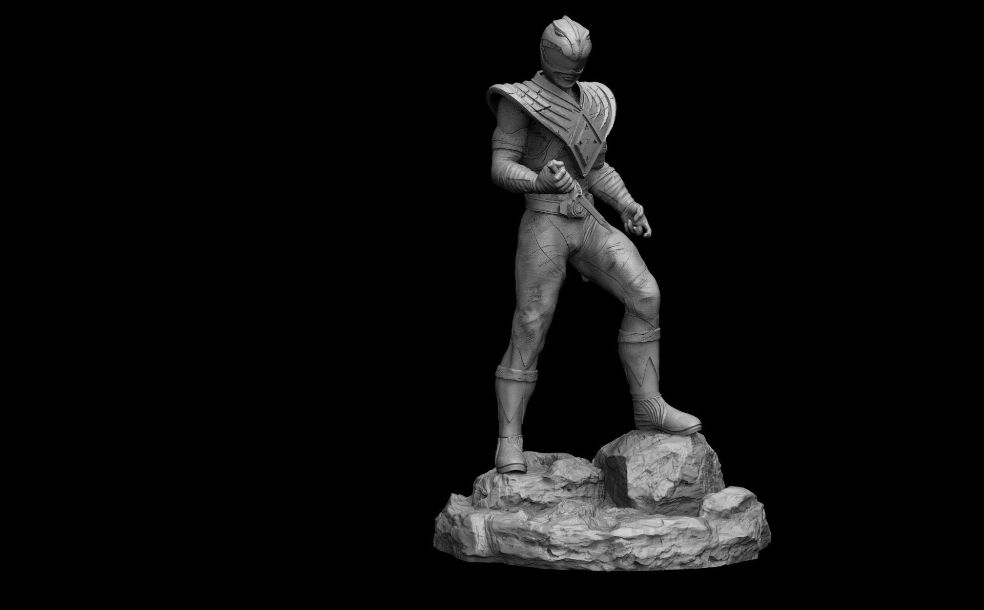Power Ranger-Green Ranger 3D model 3D printable | CGTrader
