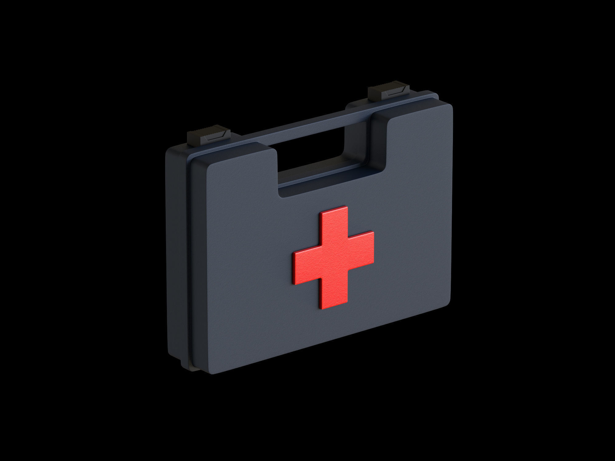 First Aid Kit free 3D model | CGTrader