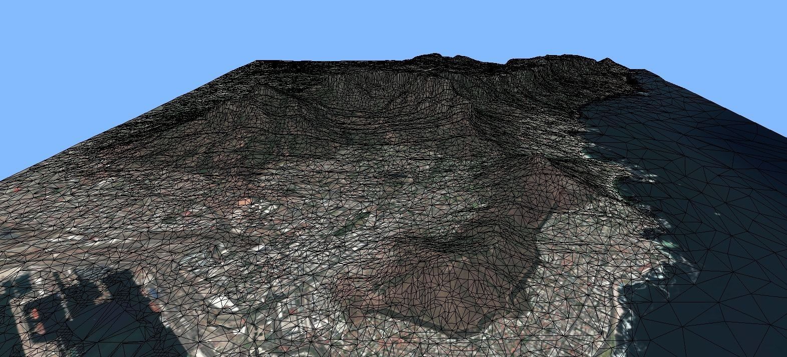 Table Mountain terrain 3D model | CGTrader