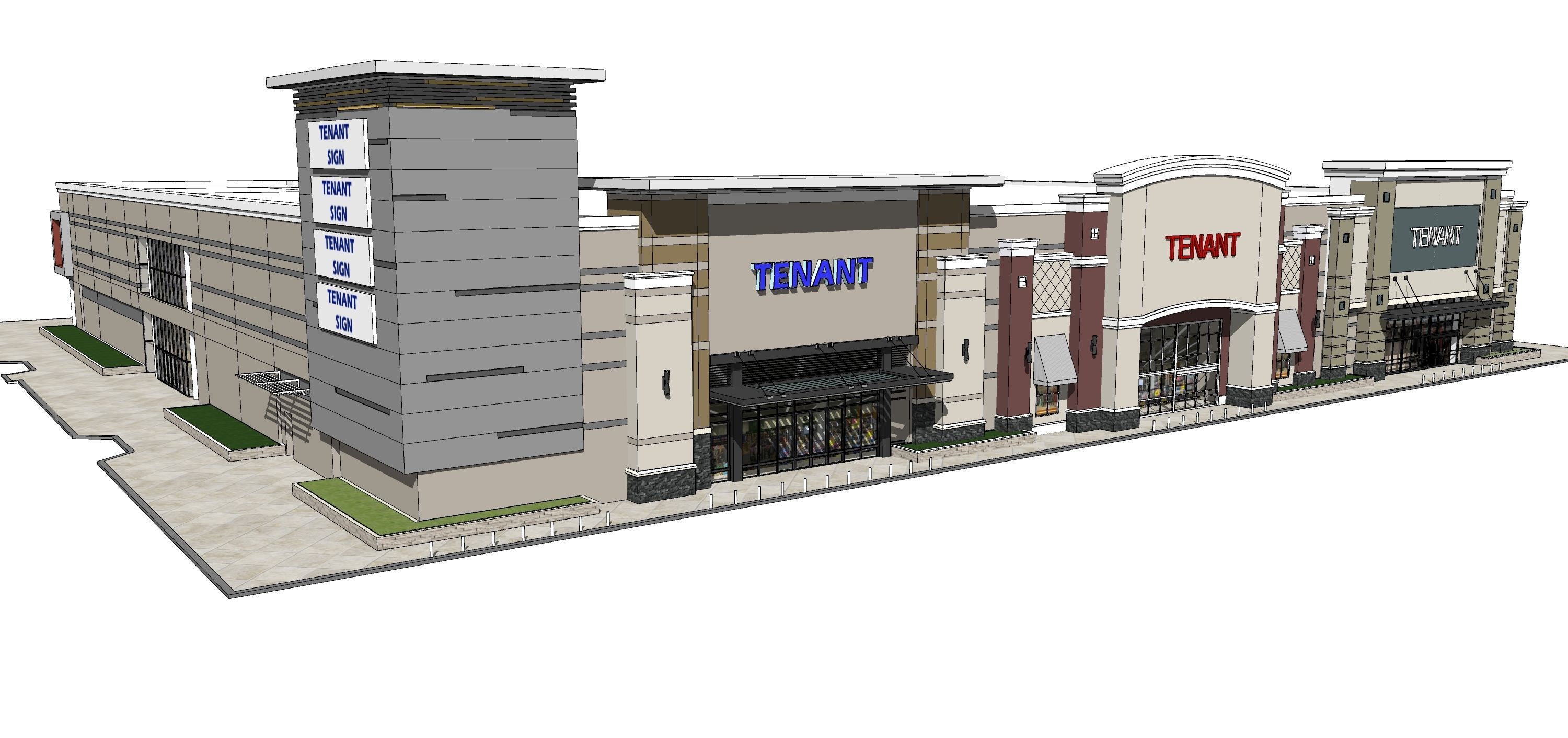 Double loaded retail boxes - Generic 3D model | CGTrader