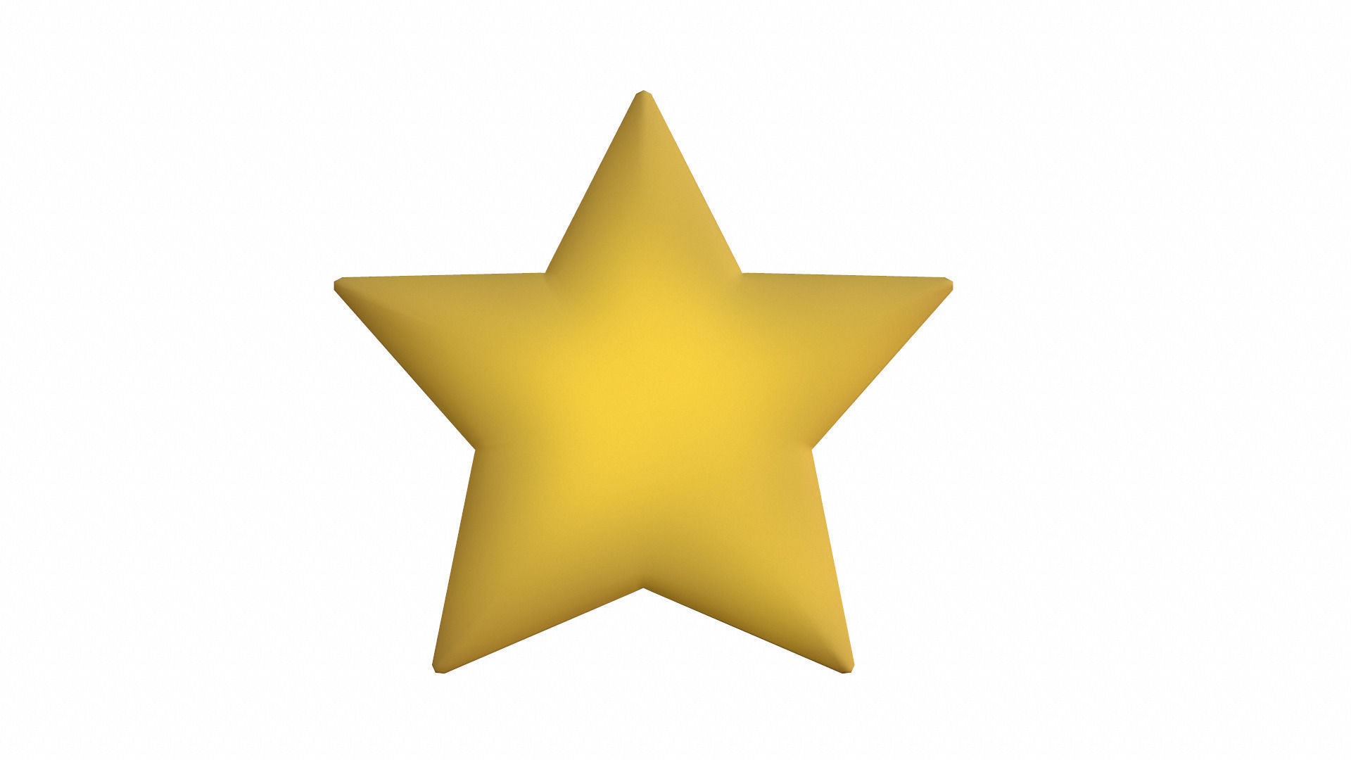 Low Poly Star free VR / AR / low-poly 3D Model OBJ FBX | CGTrader.com