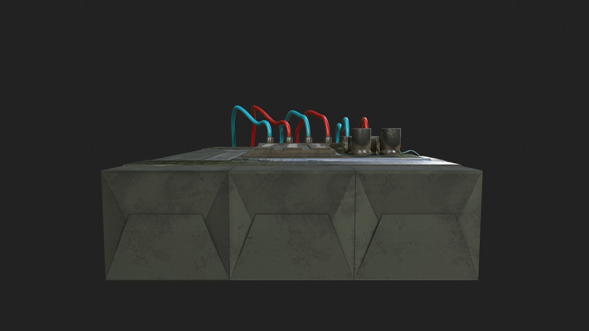 C4 Explosive with Detonator 3D model | CGTrader