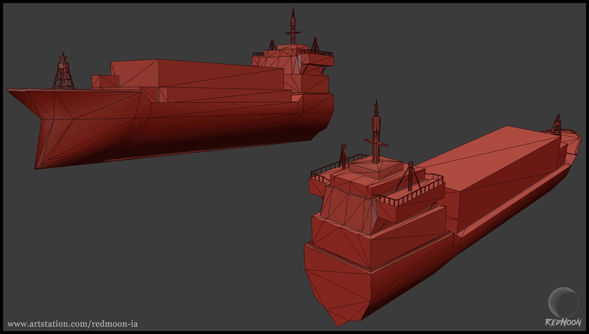 weapons - Boats - fourniture - props Low poly Pack free VR / AR / low ...