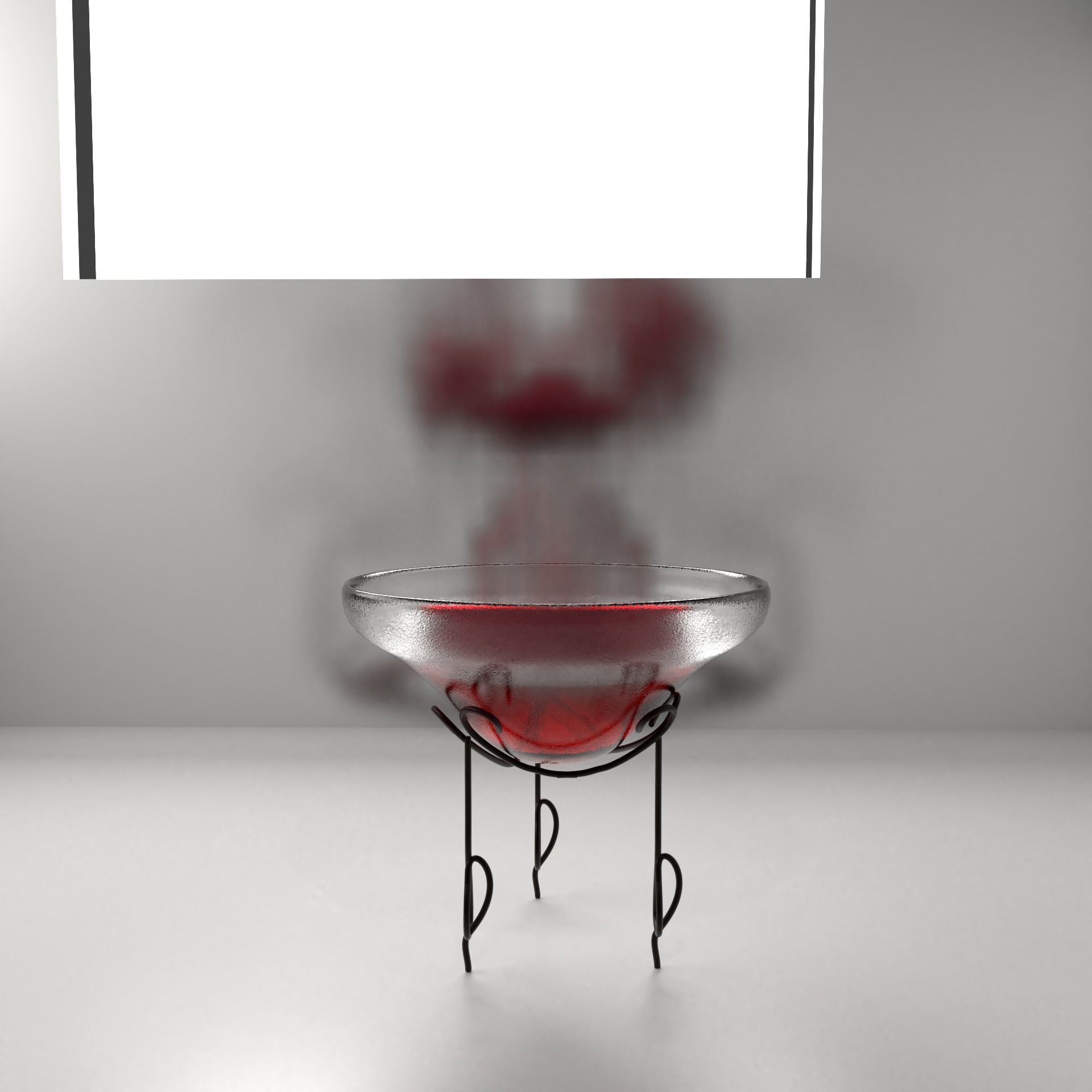 Glass Potion Mixing Bowl with Smoke Simulation Animation 3D model ...