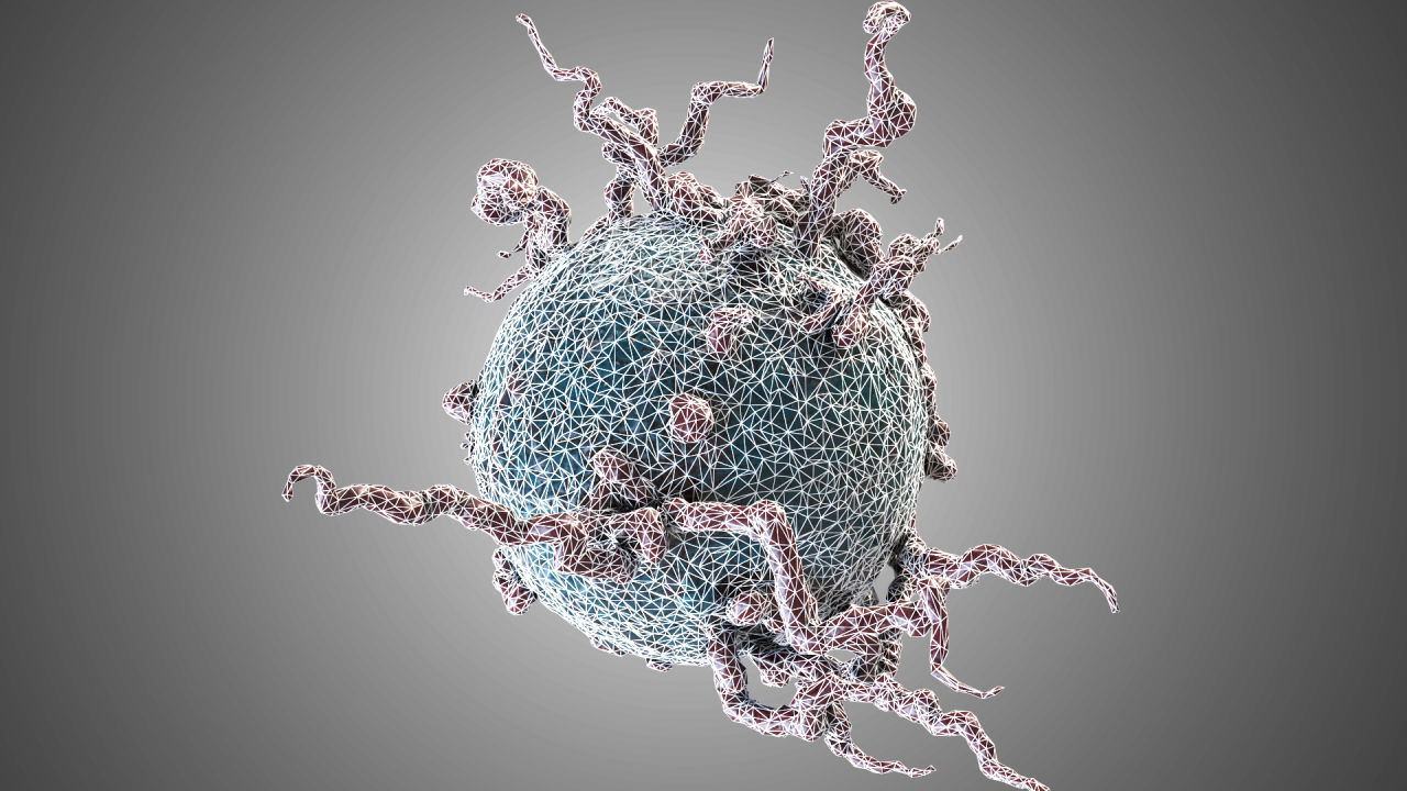 3D model Cell Bio Growth III PBR VR / AR / low-poly | CGTrader