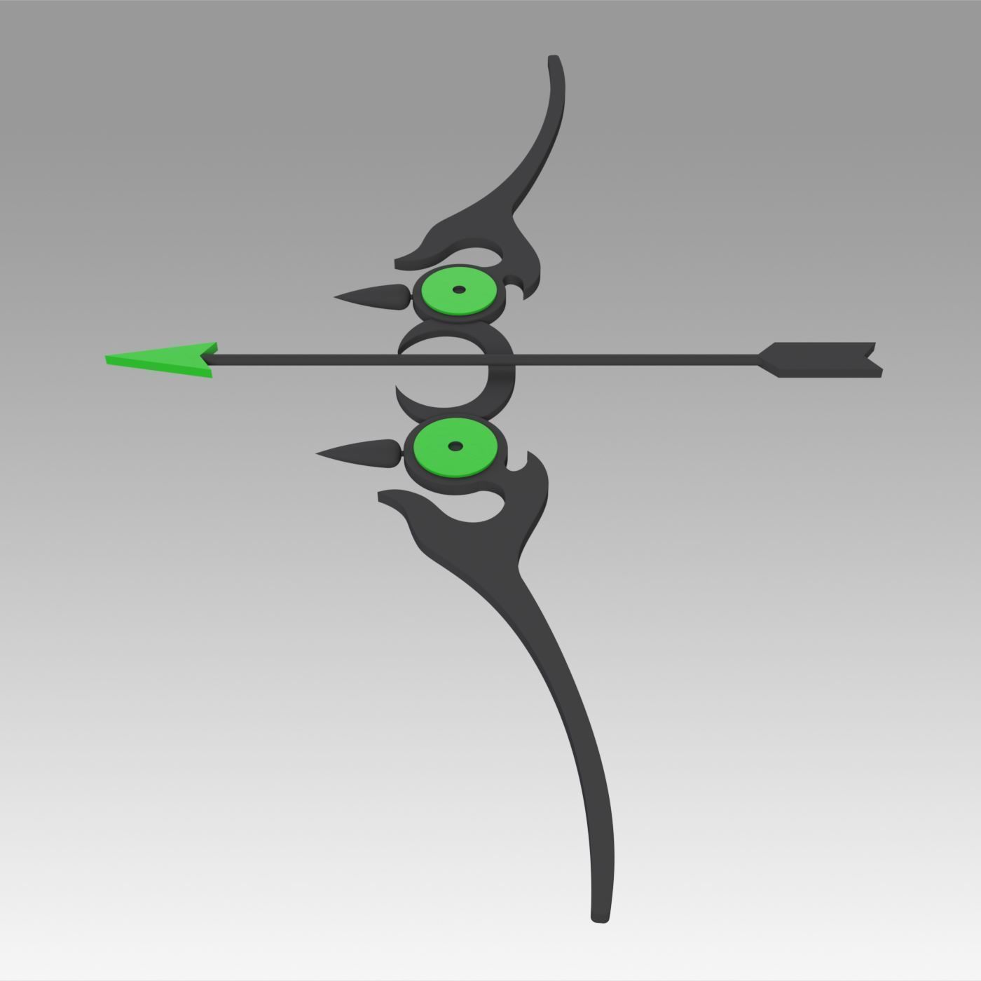 Seraph of the End Yoichi Saotome Bow And Arrow 3D model 3D printable ...