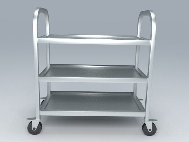 3D model Trolley Cart VR / AR / low-poly | CGTrader