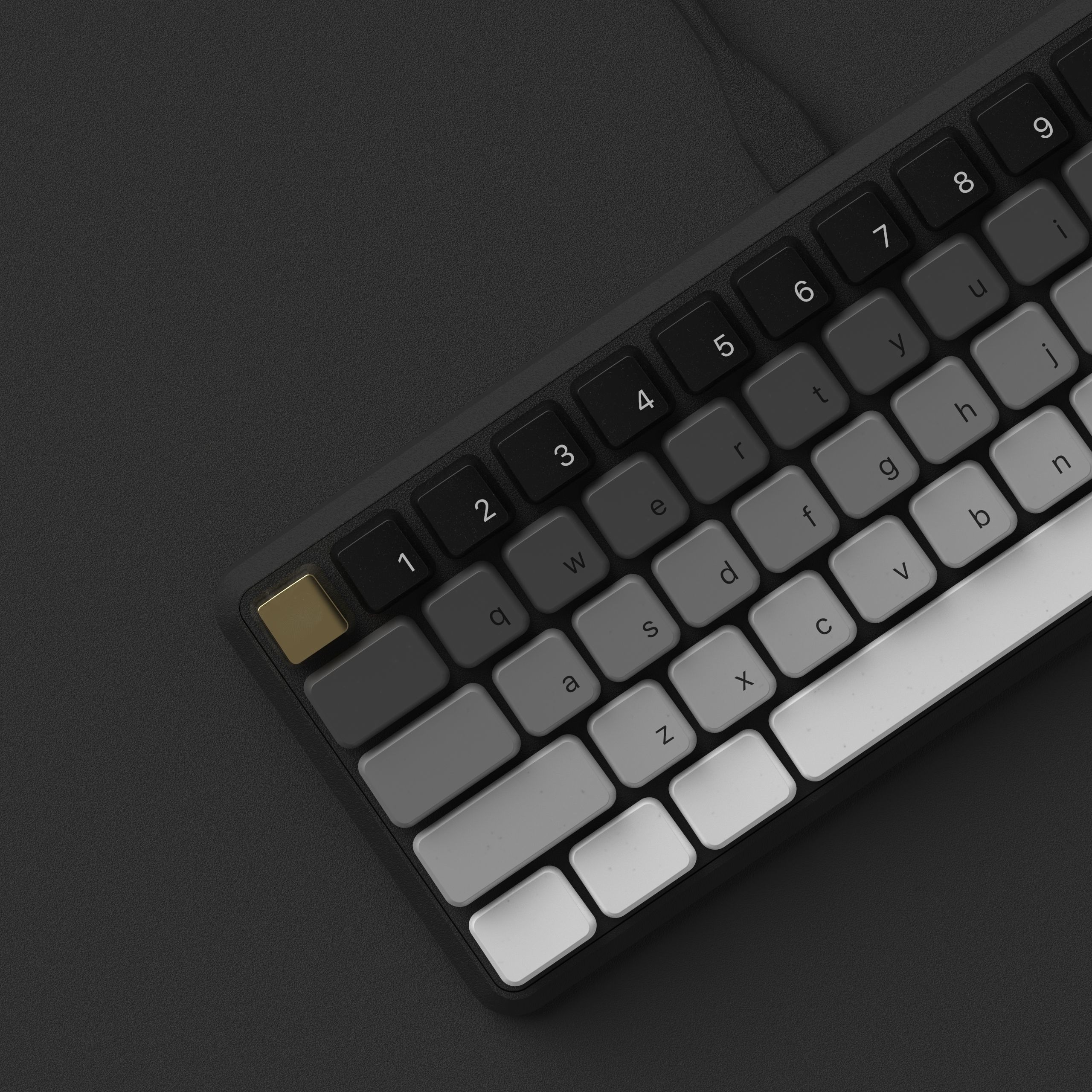 Mechanical keyboard design 3D model | CGTrader