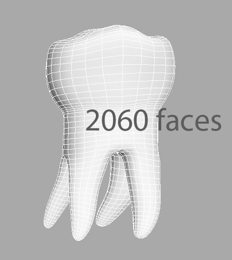 Set of teeth of the lateral and front 3D model | CGTrader