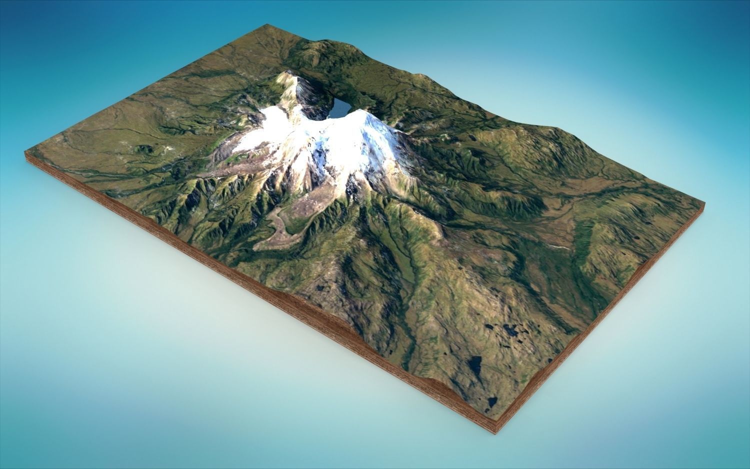 Mountain landscape 3D model | CGTrader