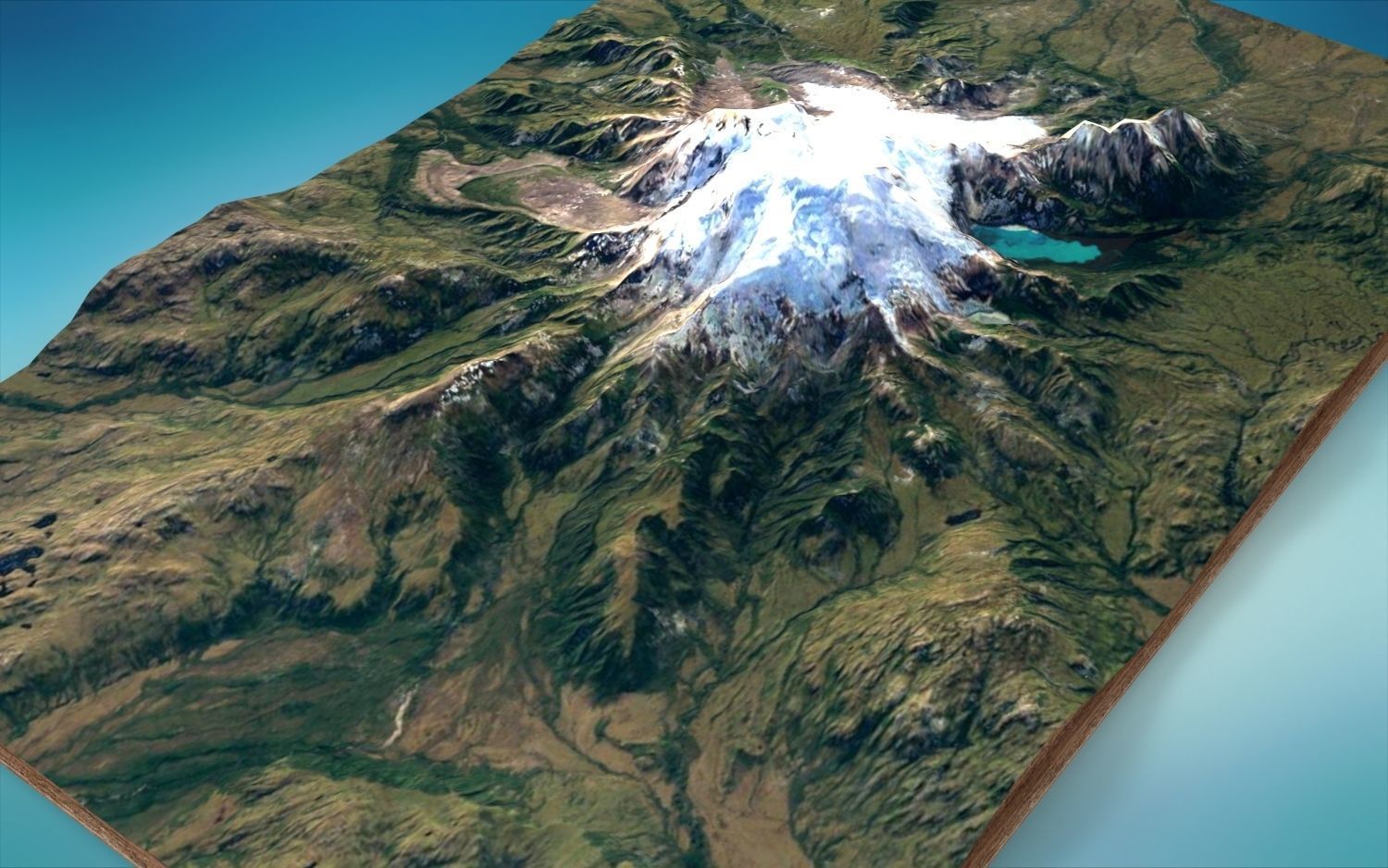 Mountain landscape 3D model | CGTrader