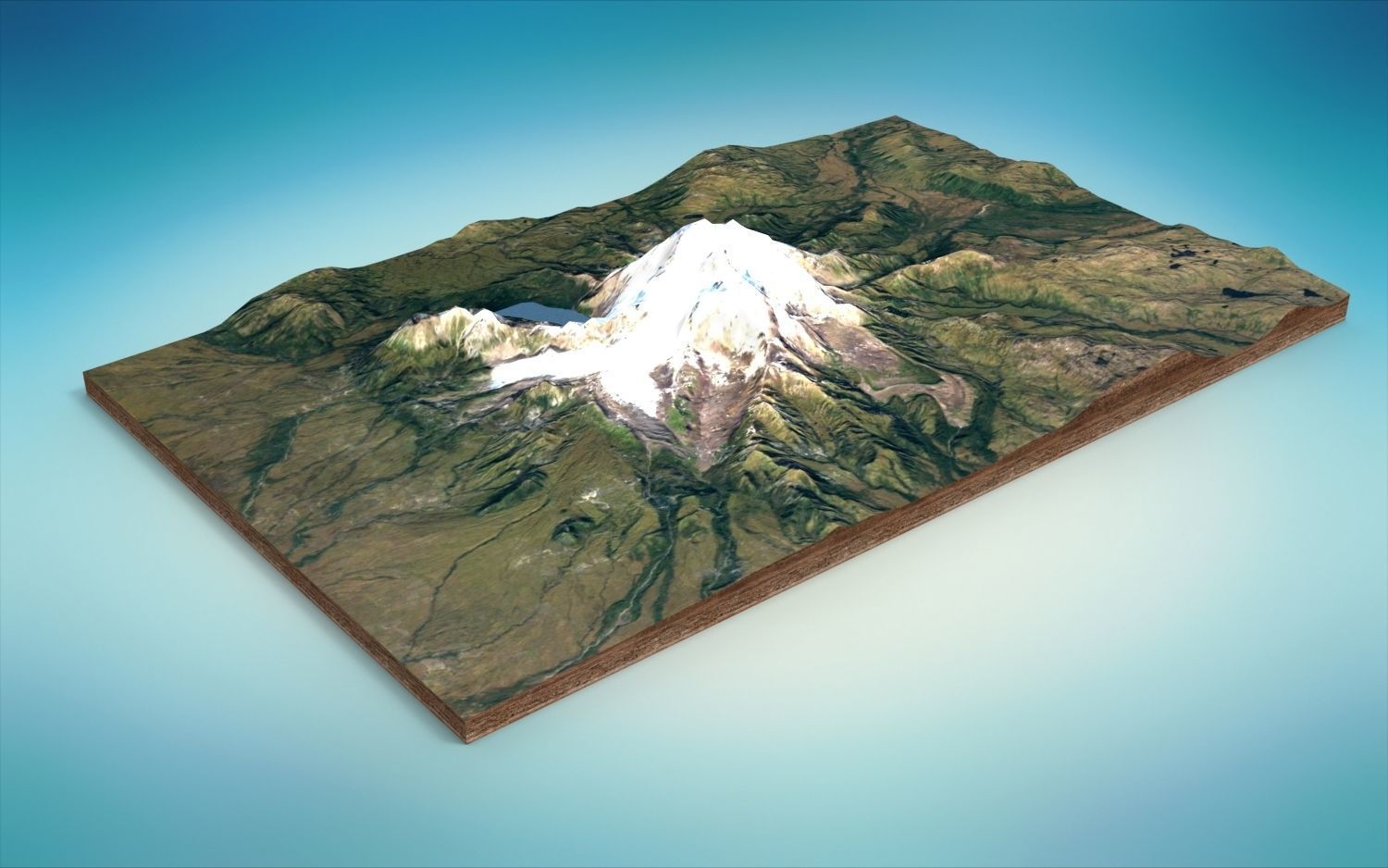 Mountain landscape 3D model | CGTrader