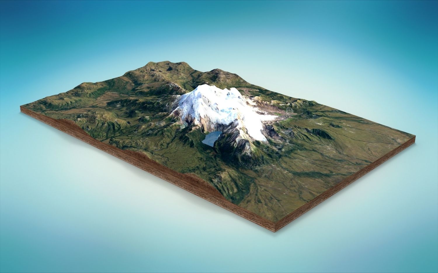 Mountain landscape 3D model | CGTrader