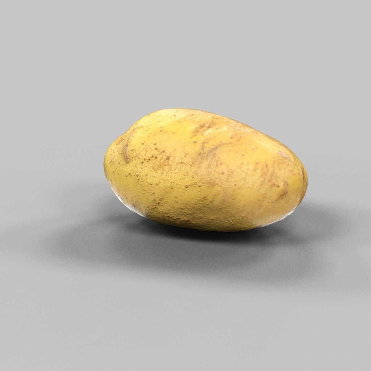 Potato 3D Model Game ready .obj - CGTrader.com