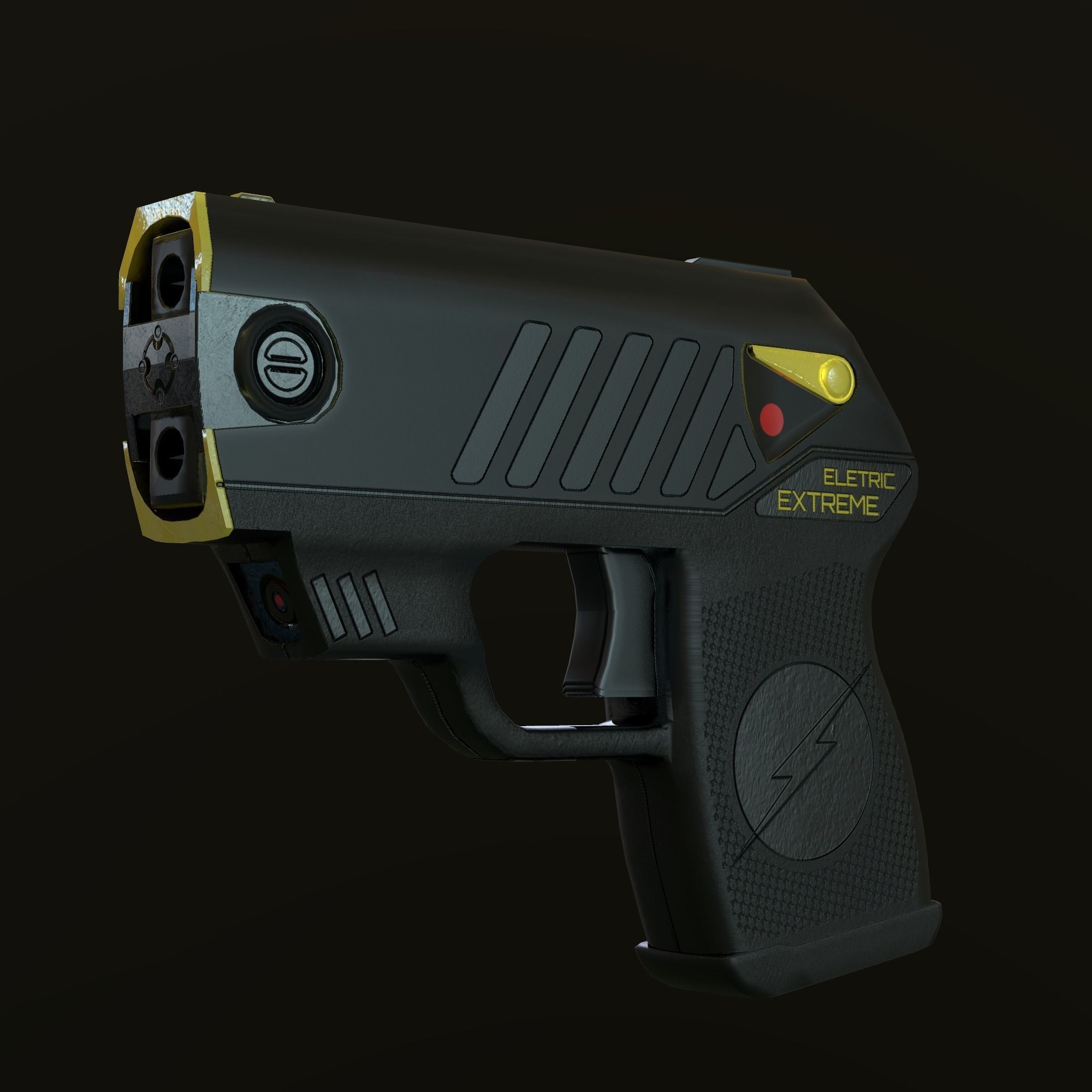 3D model TASER GUN - Game ready VR / AR / low-poly | CGTrader