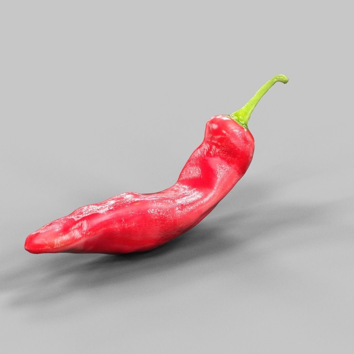 Chili Pepper 3D Model Game ready .obj - CGTrader.com
