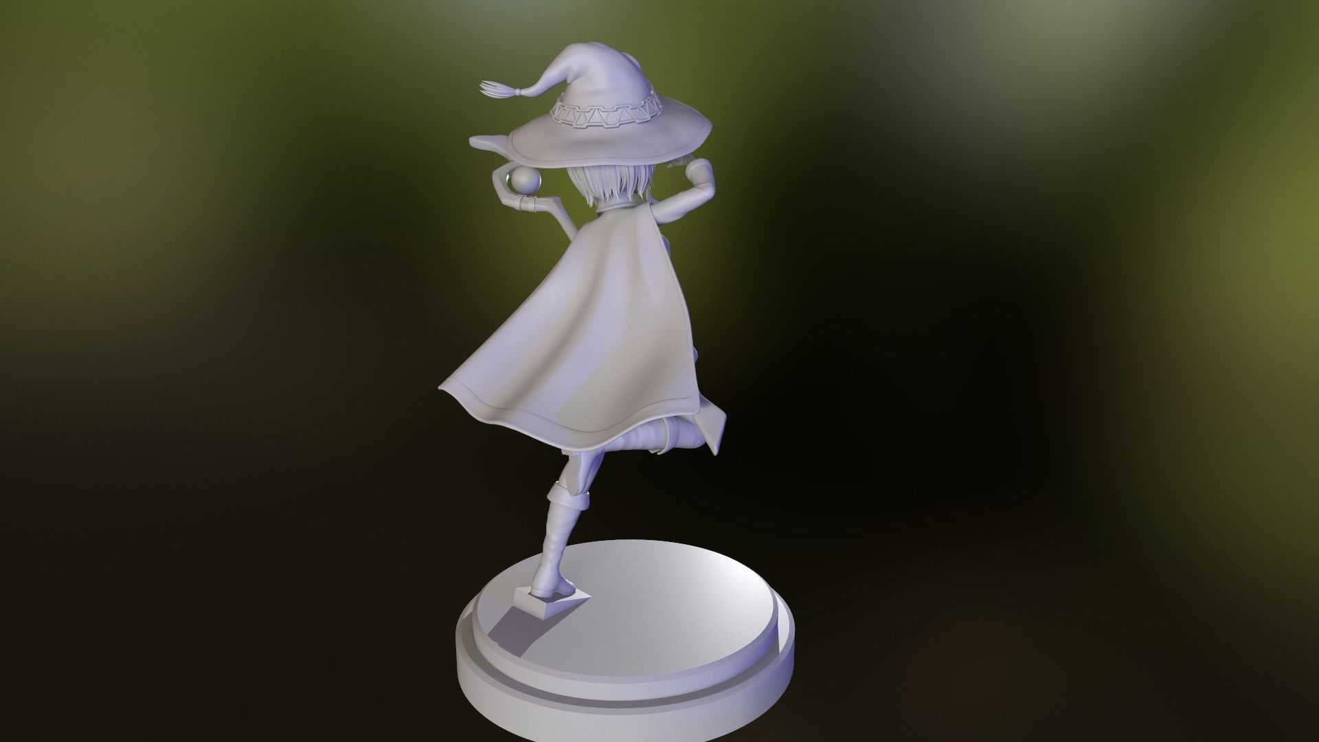 Megumin underwear 3D model 3D printable | CGTrader