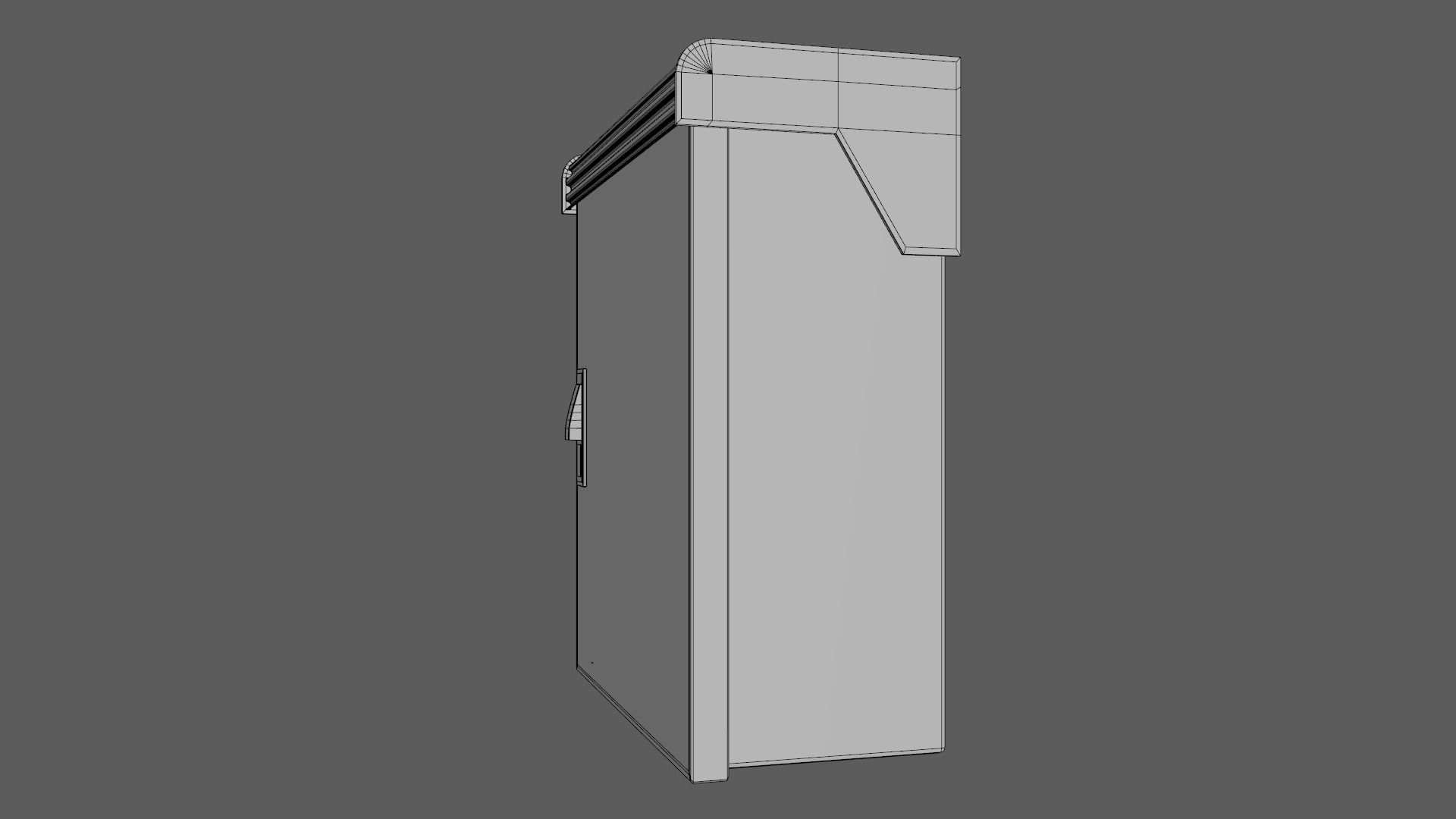 3D model Street prop Power Box 0002 VR / AR / low-poly | CGTrader
