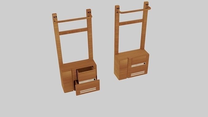 3D model Surf Cabinet Padle VR / AR / low-poly | CGTrader